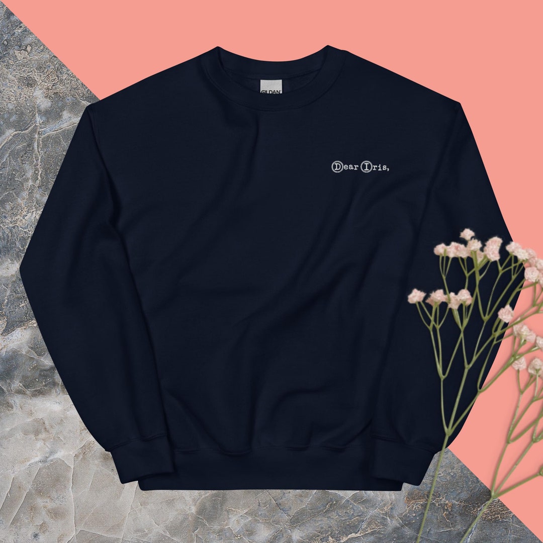 Dear Iris Embroidered Unisex Sweatshirt Divine Rivals - Etsy