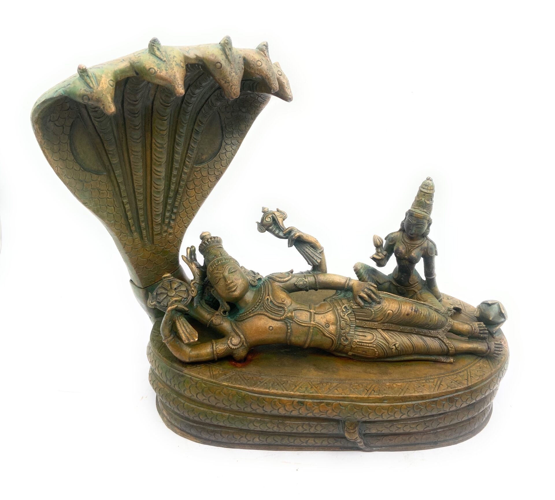 Vishnu Bronze Statue