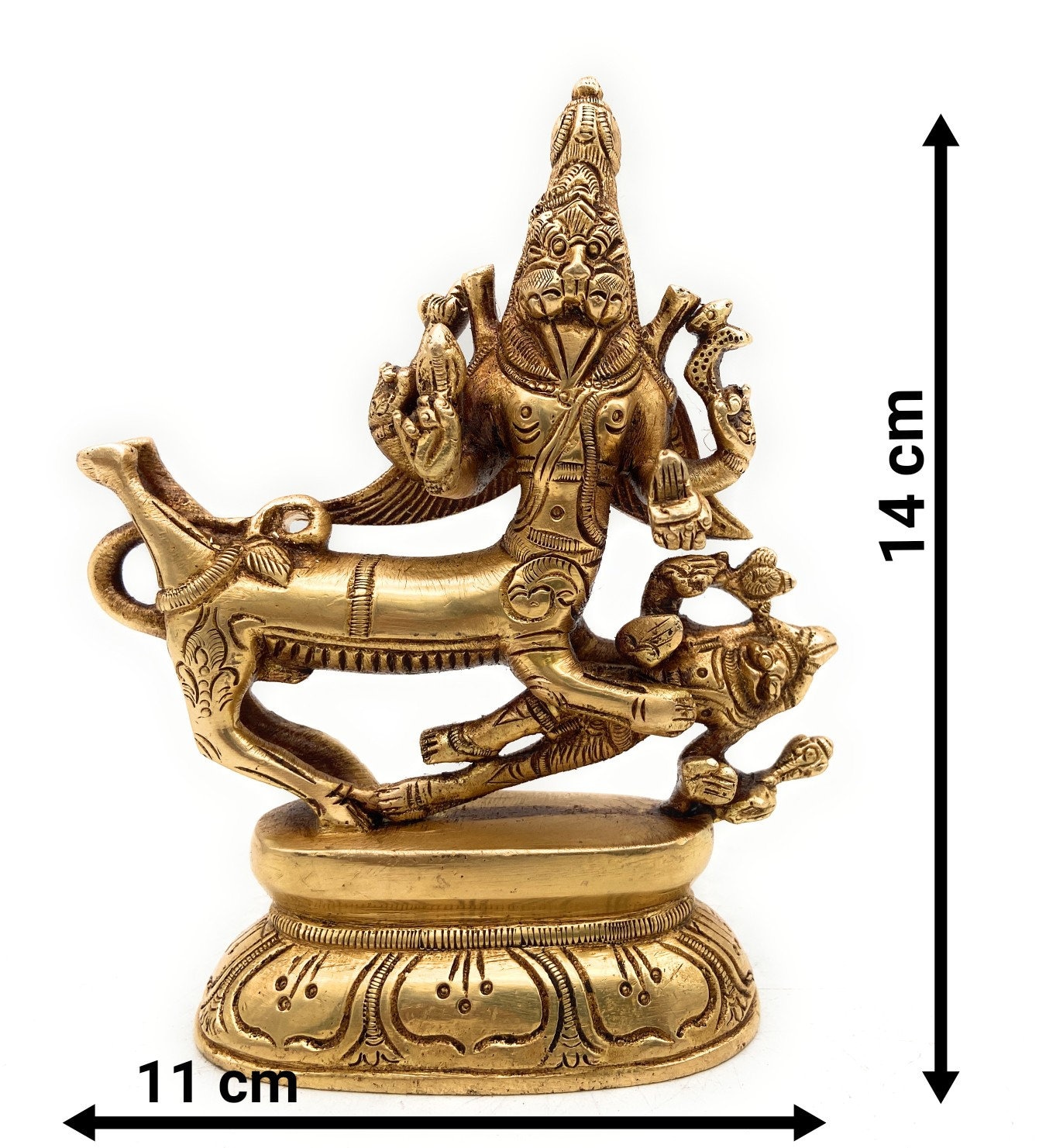 Lord Narasimha And Shiva Sarabha