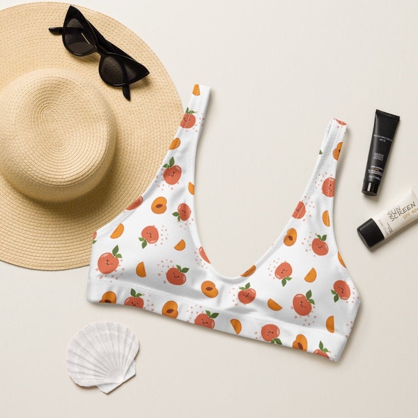 Peach Swimsuit - Etsy