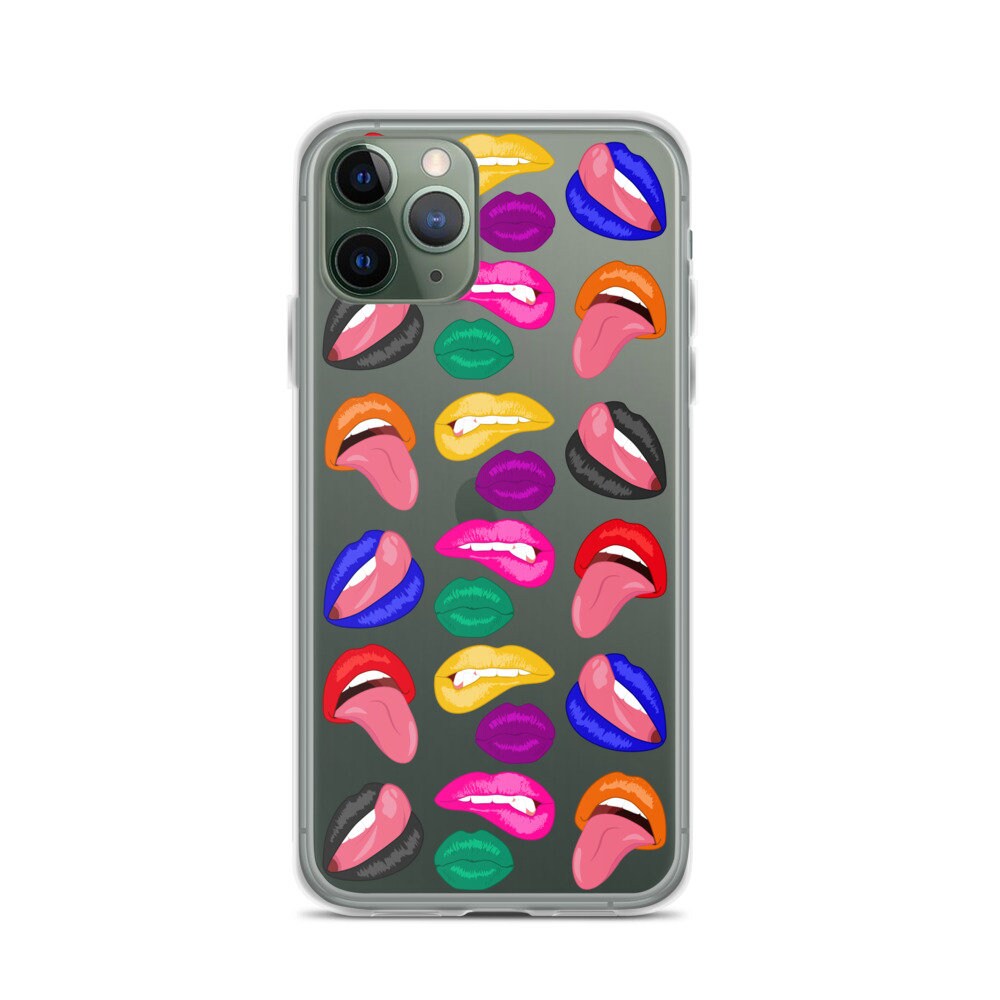 Kiss Lips iPhone Case Funky iPhone Case Pop Art Best Friend - Etsy
