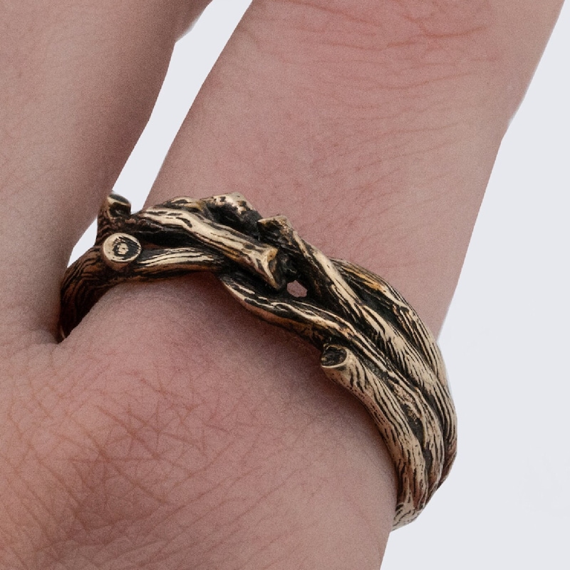 Twig Ring - Etsy