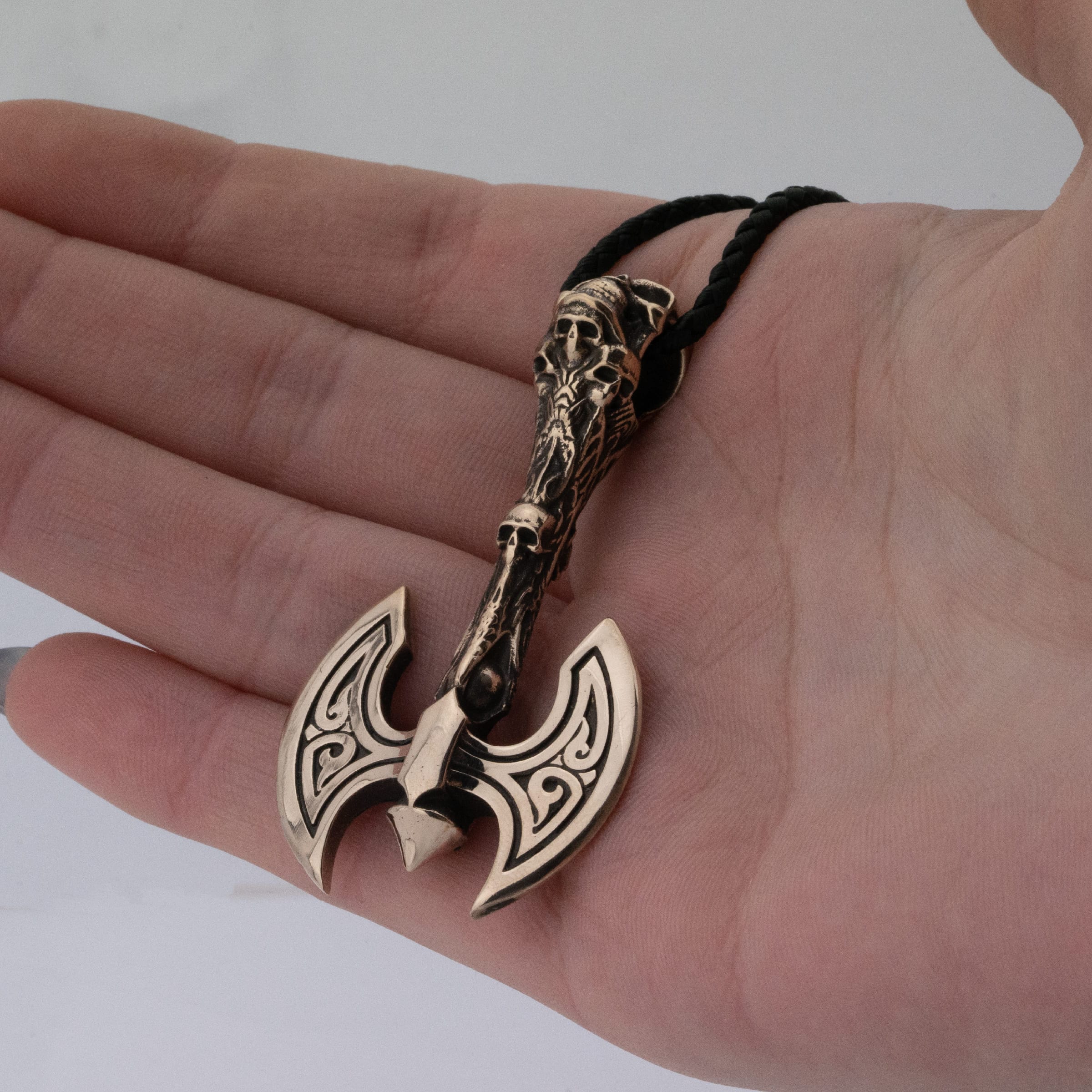 Bronze Axe Pendant Viking Pendants Scandinavian Jewelry - Etsy
