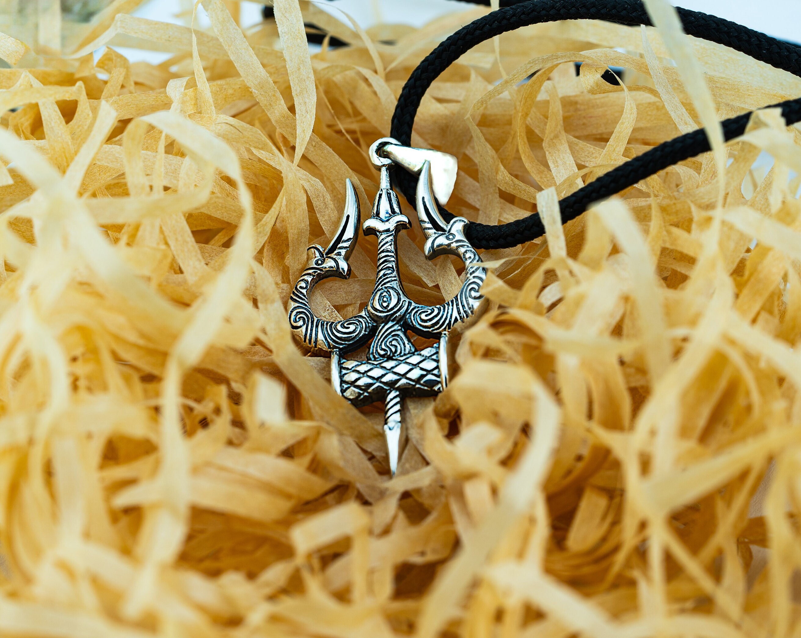 Tryzub Pendant, 925 Silver Pendants, Poseidon's Trident, Fantastic ...