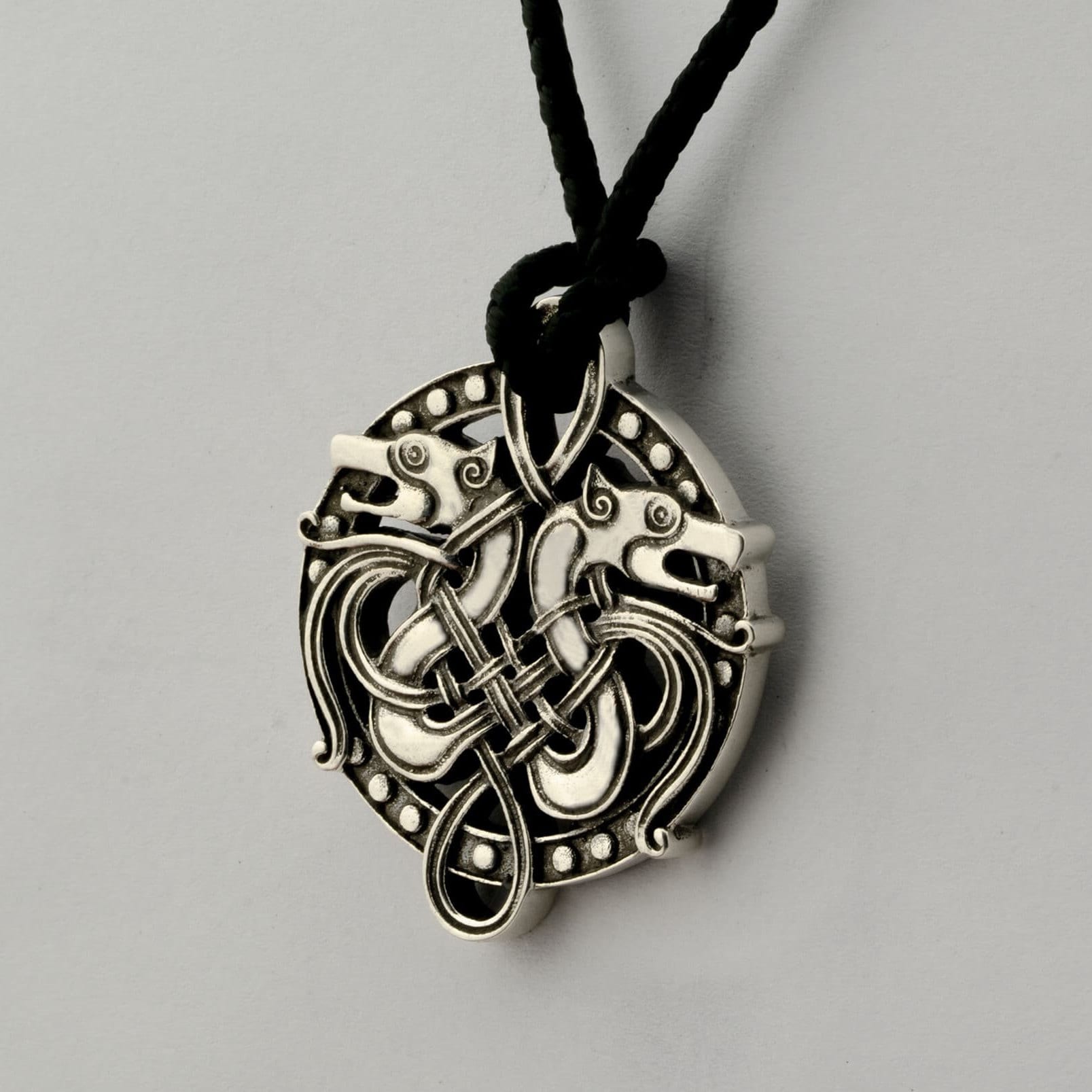 Norse Wolf Fenrir Necklace Scandinavian Jewelry Celtic - Etsy