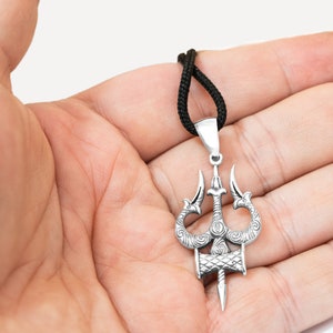 Tryzub Pendant, 925 Silver Pendants, Poseidon's Trident, Fantastic ...