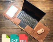 Leather Laptop Cover Template & Pattern for Laser Cut and - Etsy UK