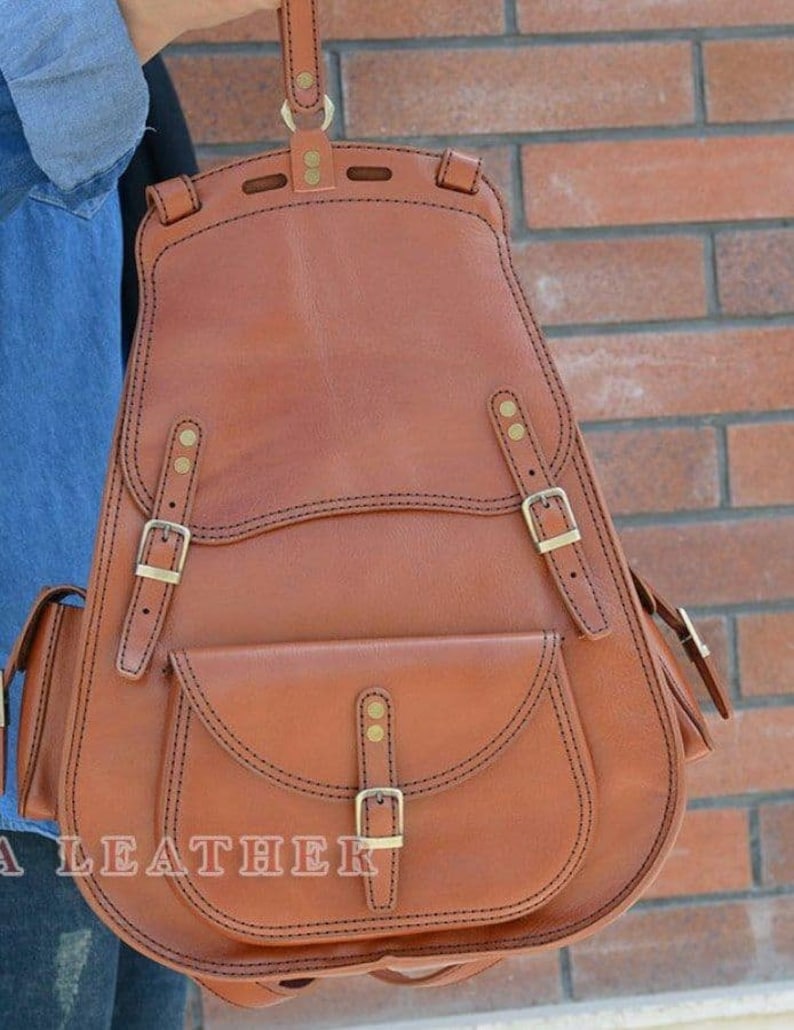 Leather Backpack Template & Pattern for Laser Cut and Print | Etsy