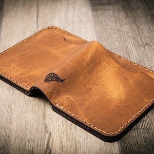 Leather Wallet Template & Pattern for Laser Cut and Print Cdr, Dxf and ...