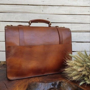 Leather Briefcase Bag Template & Pattern for Laser Cut and Print Cdr ...