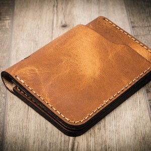 Leather Wallet Template & Pattern for Laser Cut and Print Cdr, Dxf and ...