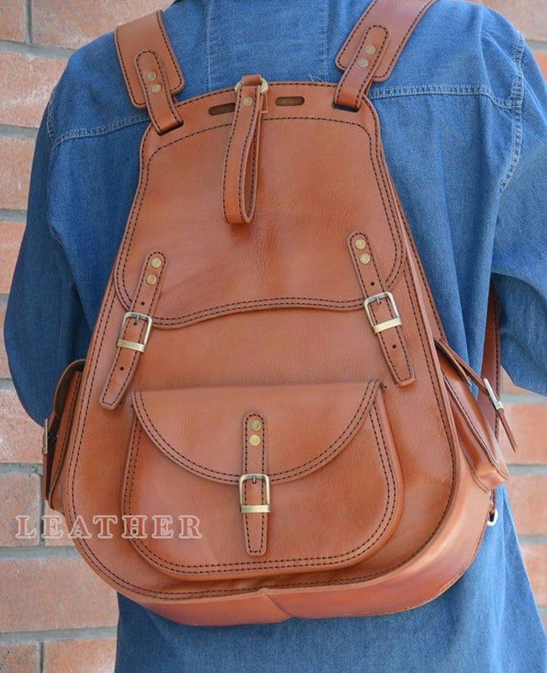 Leather Backpack Template & Pattern for Laser Cut and Print | Etsy