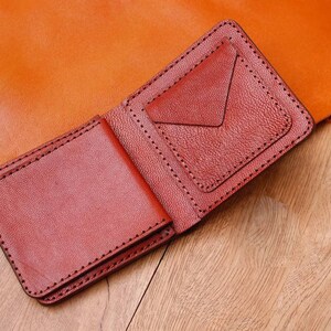 Leather Wallet Template & Pattern for Laser Cut and Print Cdr, Dxf and ...