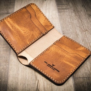 Leather Wallet Template & Pattern for Laser Cut and Print Cdr, Dxf and ...