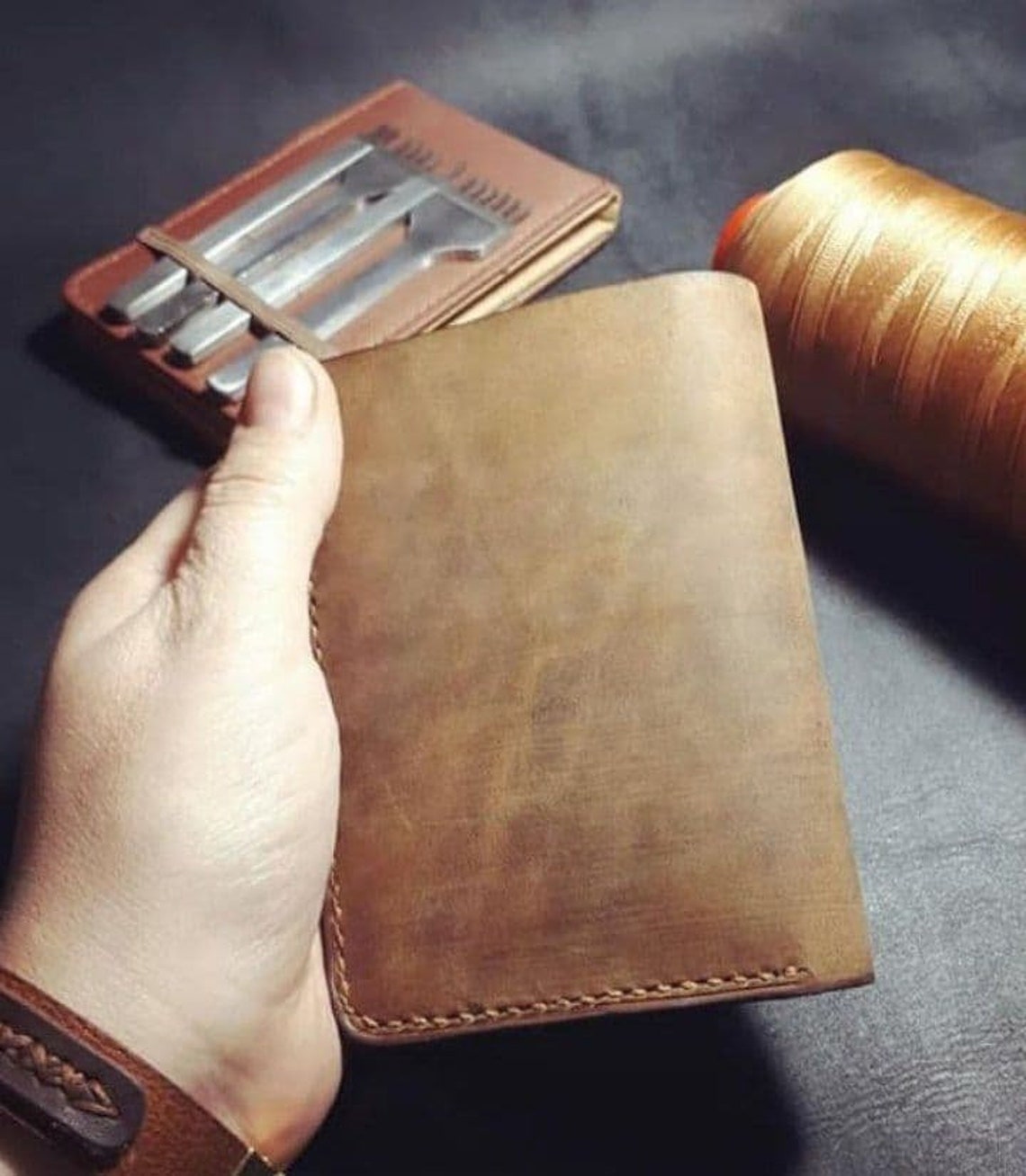 Leather Wallet Bag Template & Pattern for Laser Cut and Print | Etsy