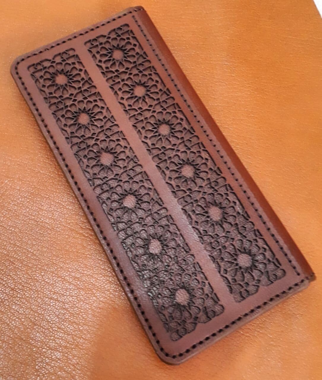 Leather Slimi Wallet Bag Template & Pattern for Laser Cut and - Etsy