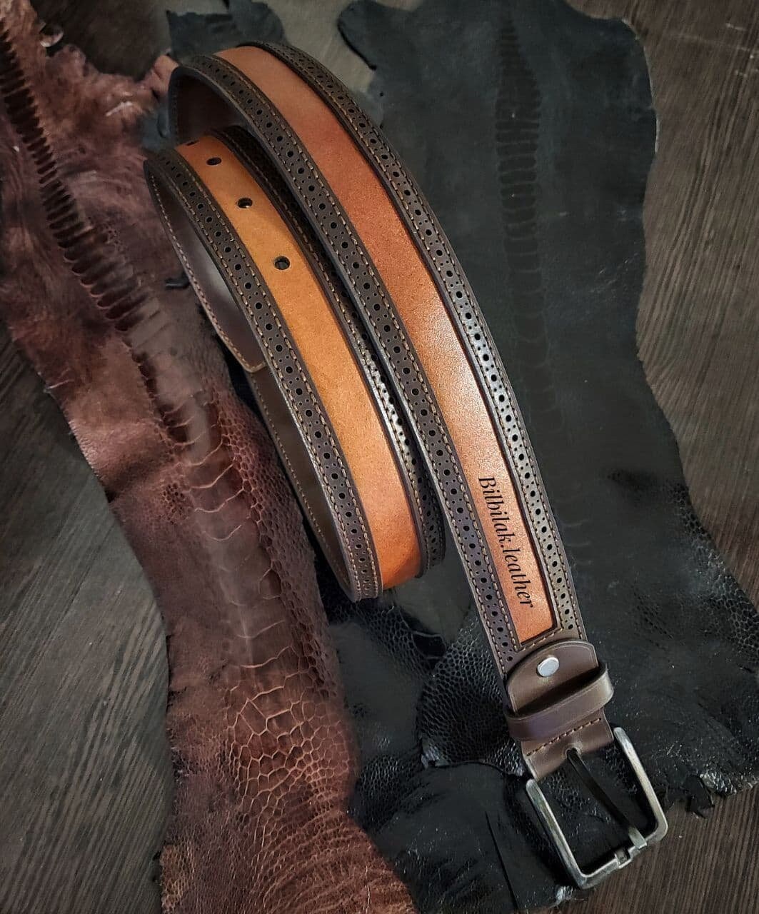 Leather Belt Template & Pattern for Laser Cut and Print Cdr - Etsy
