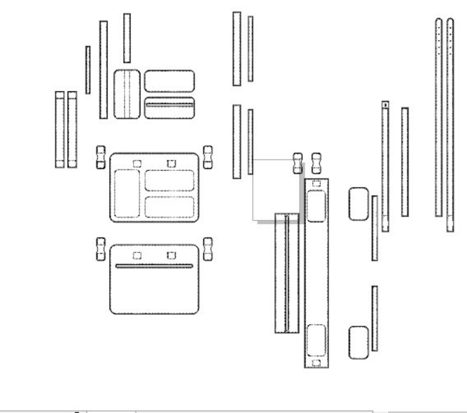 Leather Briefcase Bag Template & Pattern for Laser Cut and | Etsy