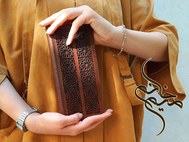 Leather Slimi Wallet Bag Template & Pattern for Laser Cut and - Etsy
