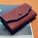 Leather Card Bag Template & Pattern for Laser Cut and Print Cdr, Dxf ...