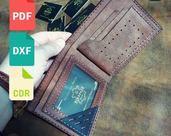 Laser Leather Wallet | Etsy