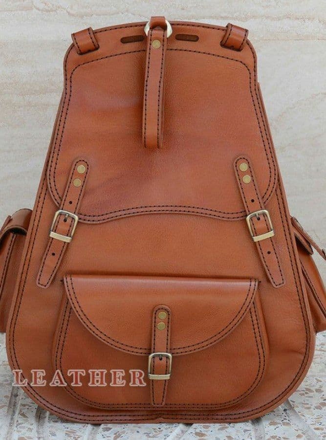 Leather Backpack Template & Pattern for Laser Cut and Print | Etsy