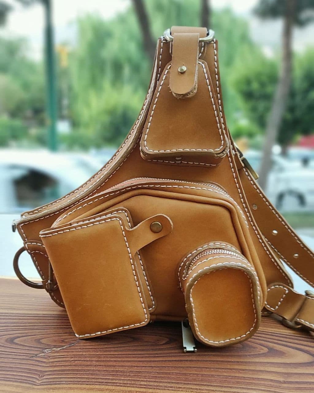 Leather Waist Bag Template & Pattern for Laser Cut and Print - Etsy