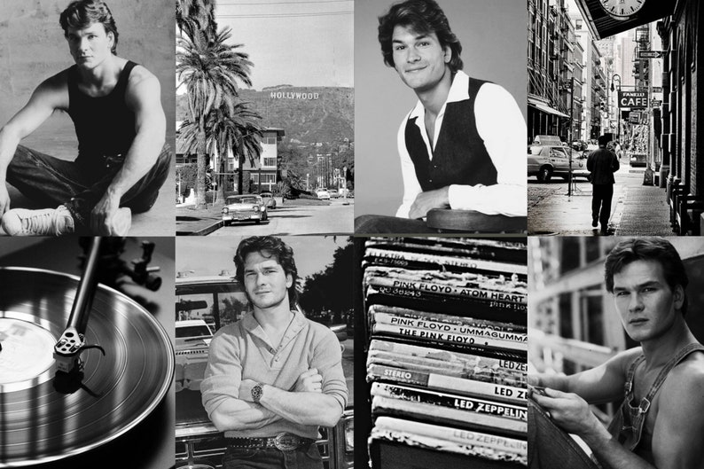 Patrick Swayze Aesthetic Wall Set; 50 Posters Collage Kit - Etsy