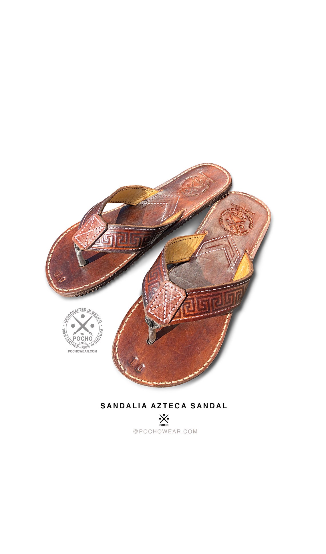 Sandalia Azteca - Huarache Sandals - Etsy