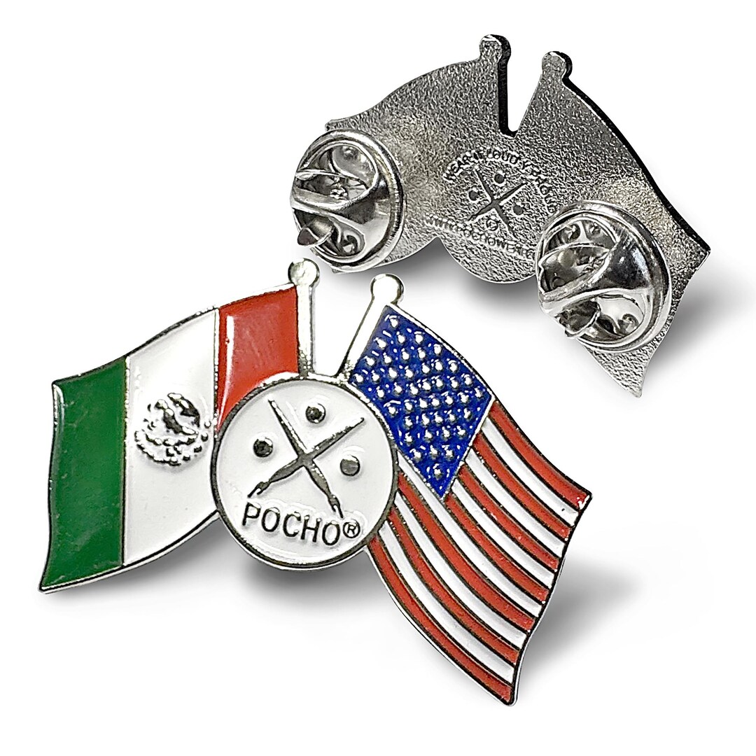 Mexican American Lapel Hat Pin Chicano Hat Jewelry - Etsy