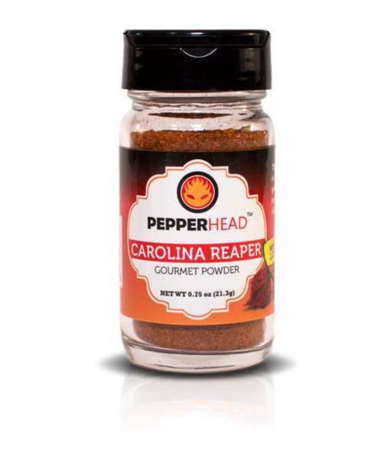 Pepperhead World's Hottest Pepper Powders Kit (6 Pack) Carolina Reaper ...