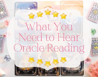 Psychic Intuitive Oracle Reading - 10 Card Spread- What You Need to Hear at This Time - Messages ...