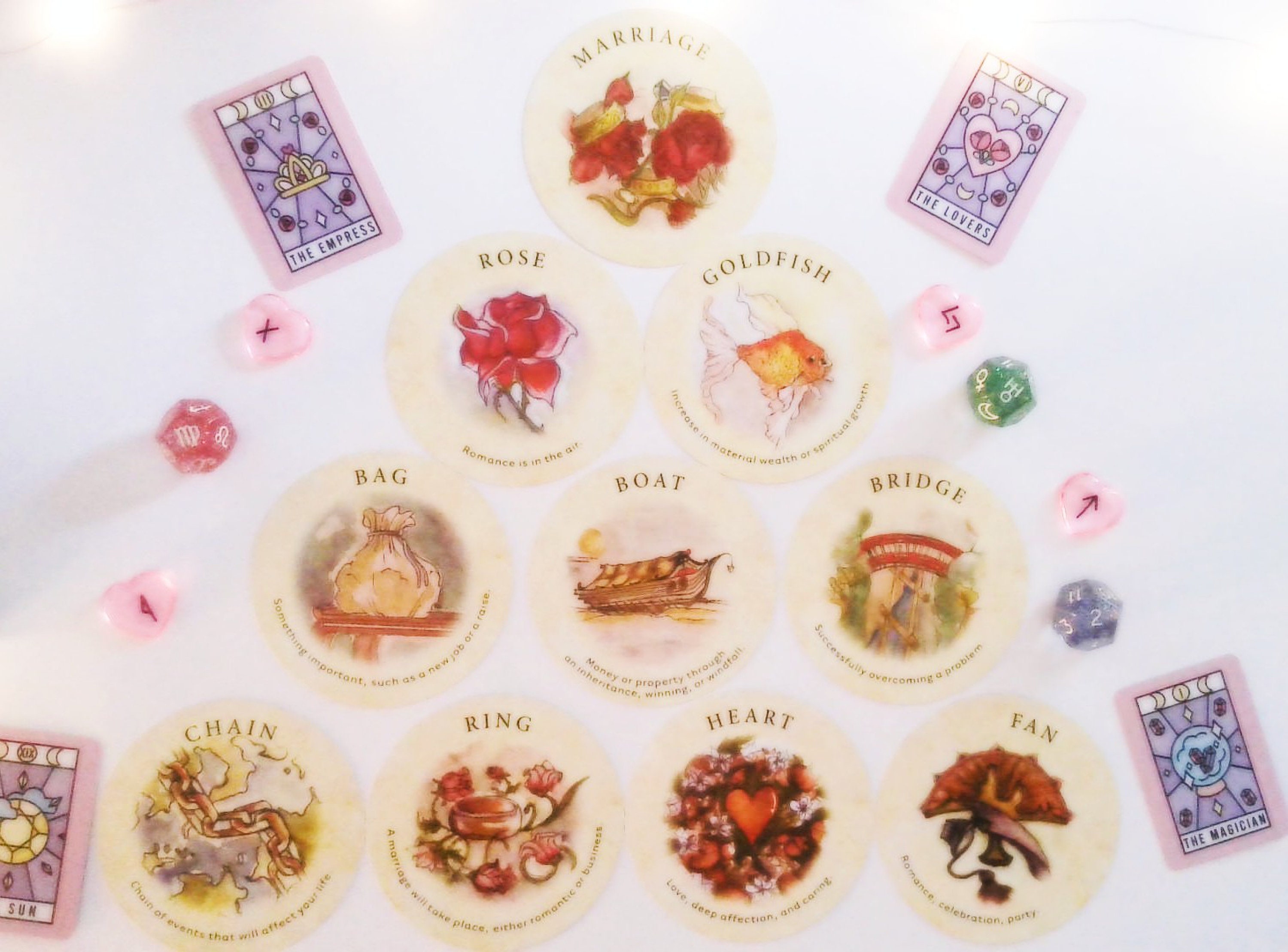 Blind Reading Tea Leaf Fortune Cards, Love, Marriage, Career, Success ...