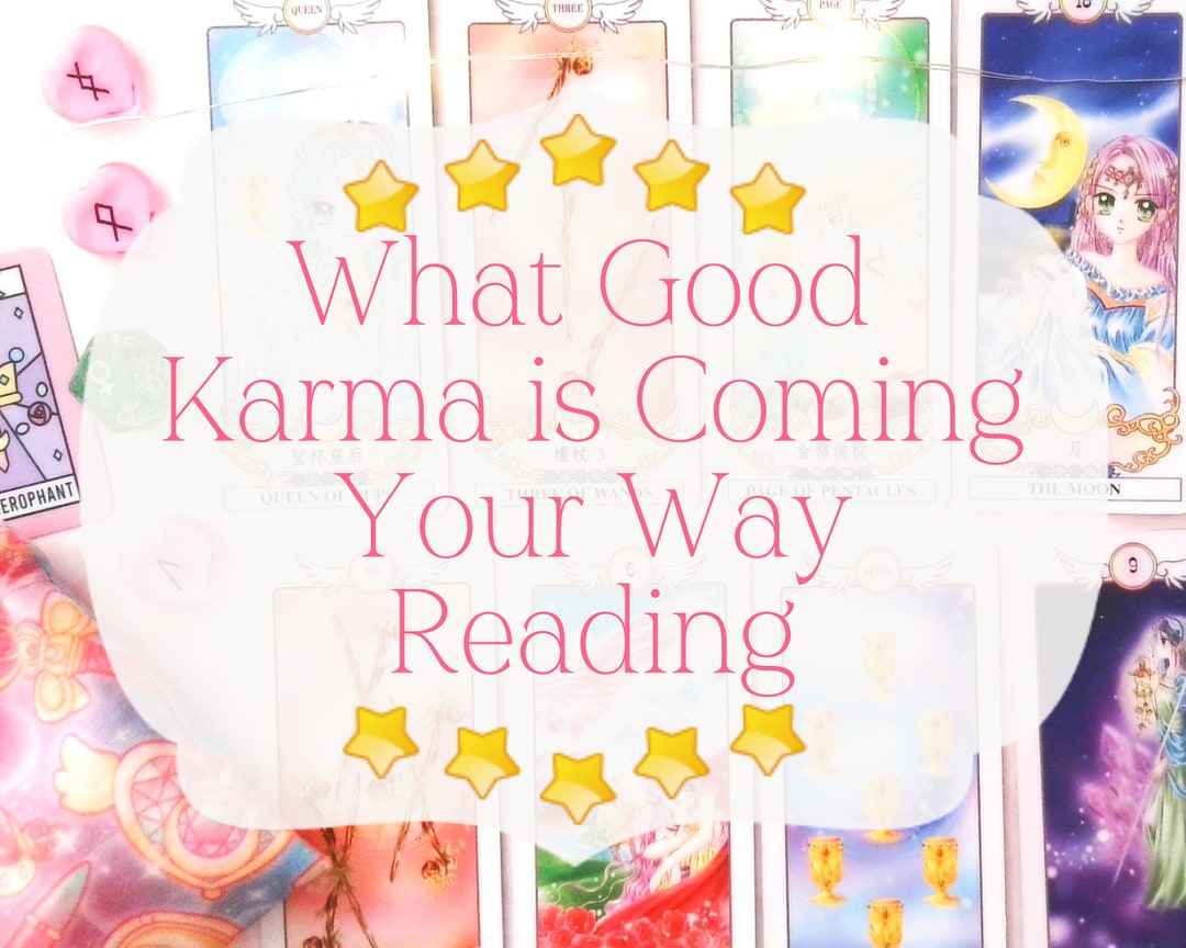 What Good Karma is Coming Your Way Tarot Reading - Etsy