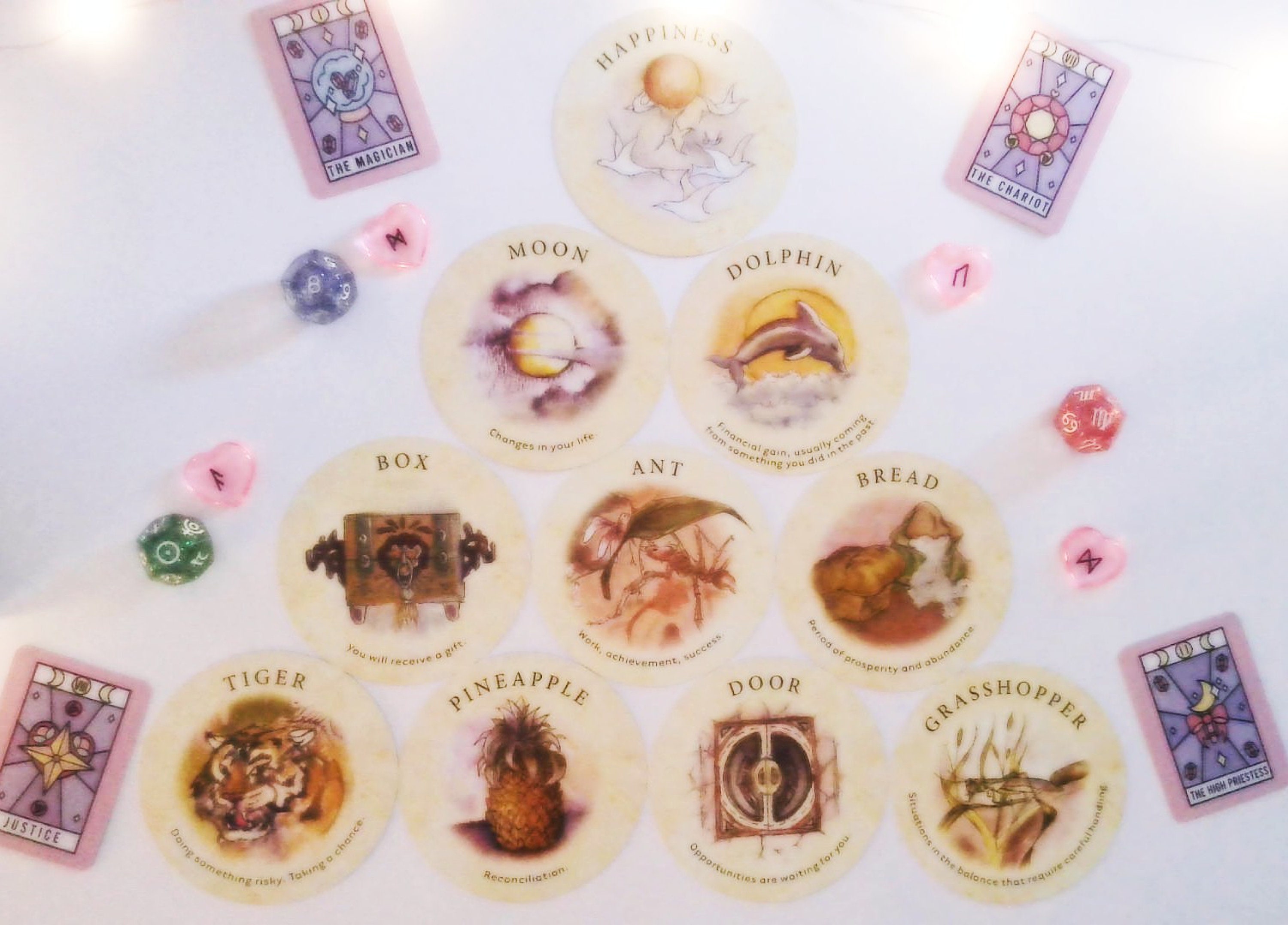 Blind Reading Tea Leaf Fortune Cards, Love, Marriage, Career, Success ...