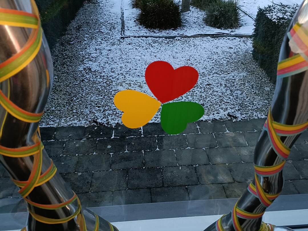 Set Van 18 Carnaval Stickers Leuke Herbruikbare Raamstickers Voor ...