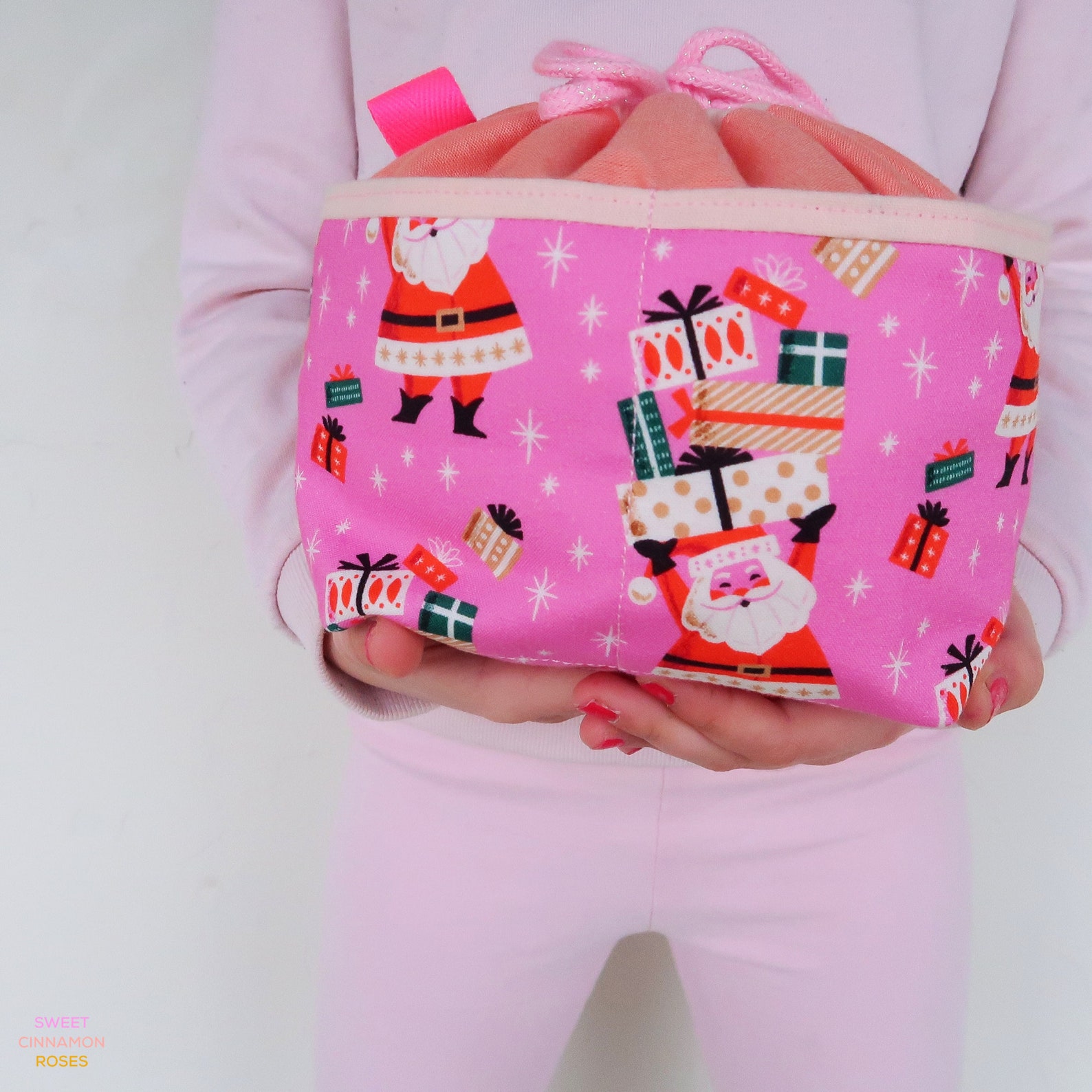 Christmas Wee Braw Bag - Digital Sewing Pattern (PDF), Two Sizes ...