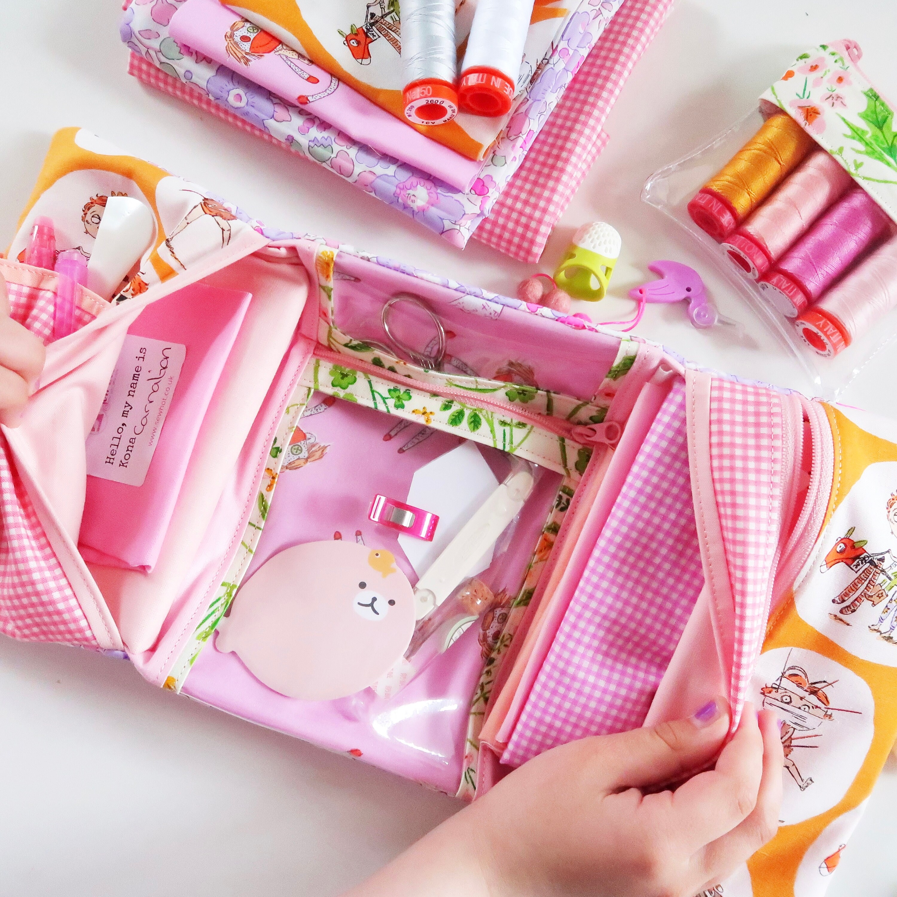 Wee Travel Pal - Digital Sewing Pattern (PDF), Two Versions, Instant ...