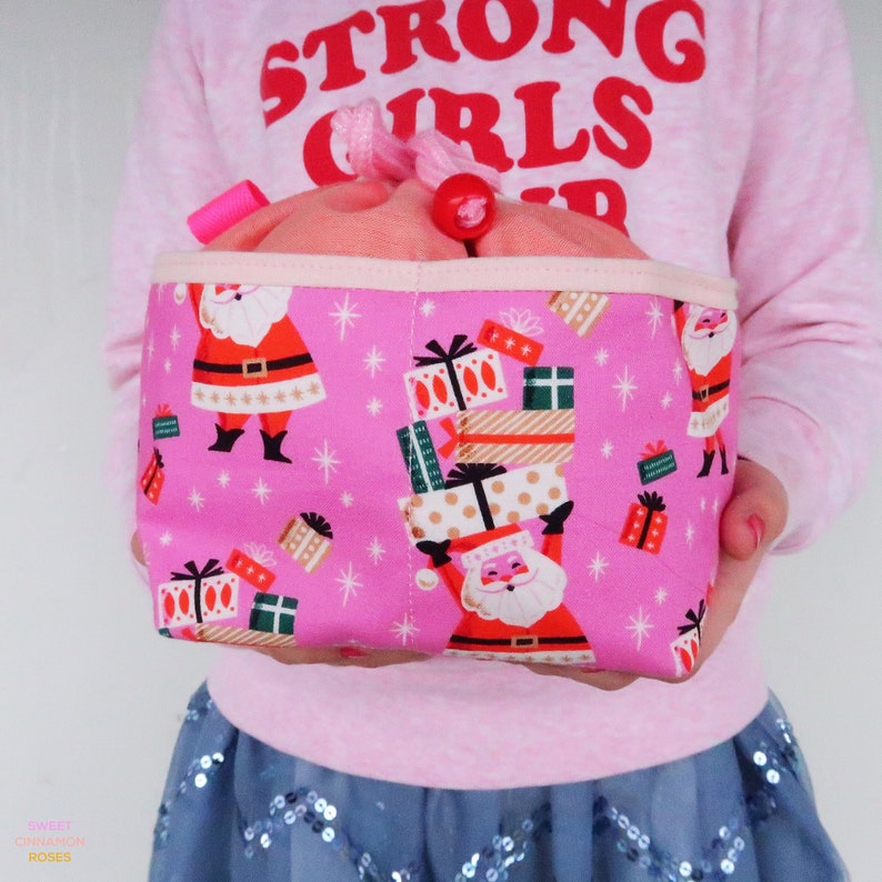 Christmas Wee Braw Bag - Digital Sewing Pattern (PDF), Two Sizes ...