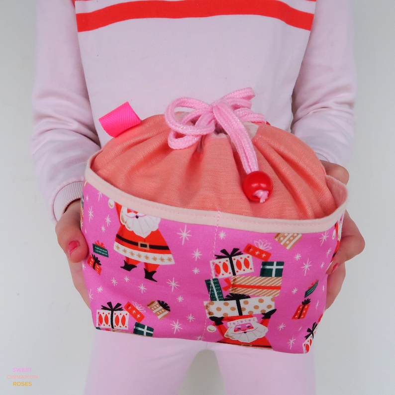 Christmas Wee Braw Bag - Digital Sewing Pattern (PDF), Two Sizes ...