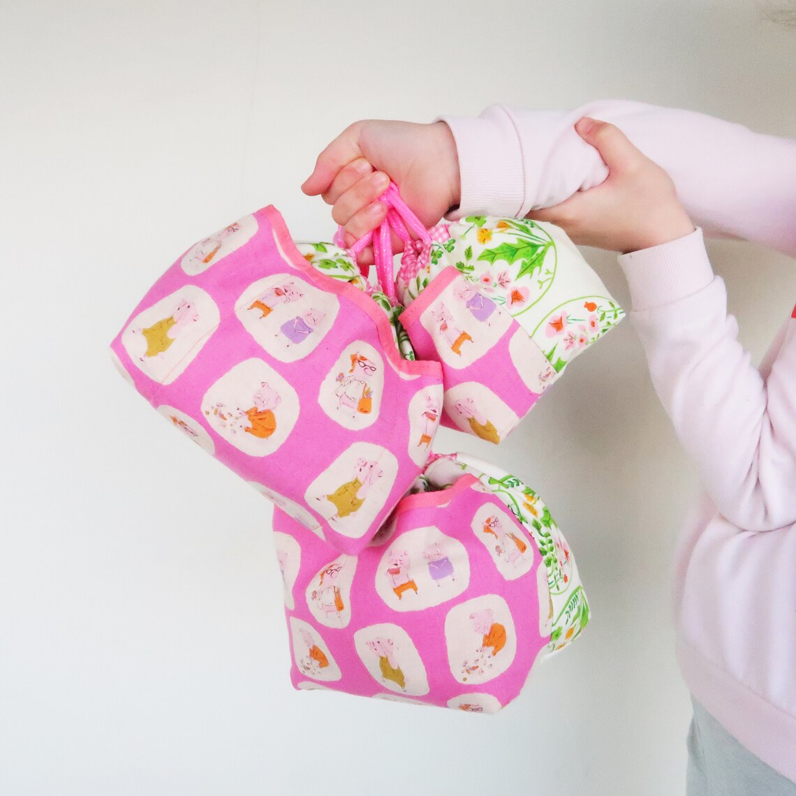 Wee Braw Bag Digital Sewing Pattern PDF Two Sizes - Etsy UK