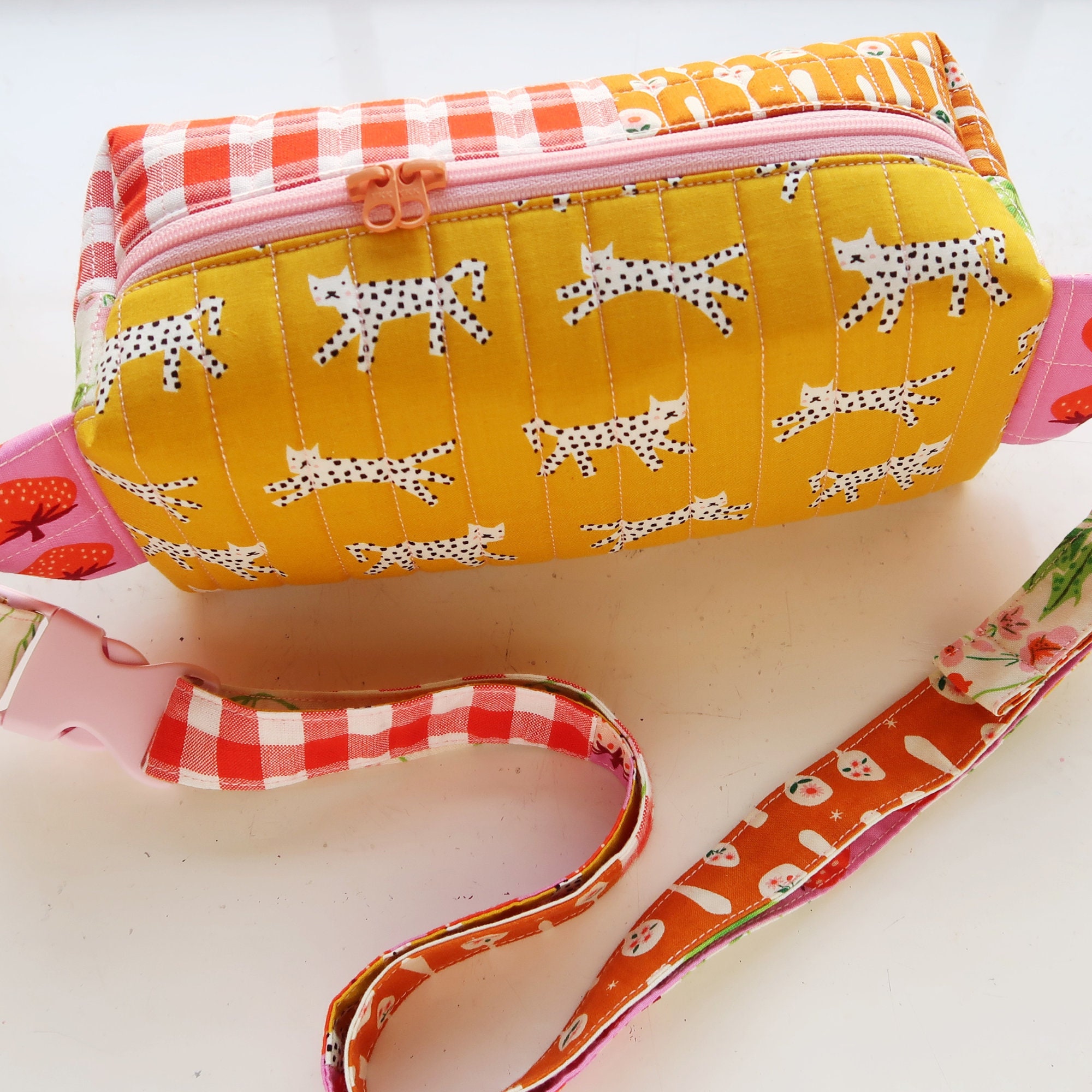 Quilted Bum Bag - Digital Sewing Pattern (PDF), Video Tutorial Included ...