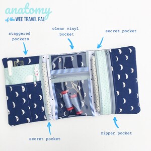 Wee Travel Pal - Digital Sewing Pattern (PDF), Two Versions, Instant ...