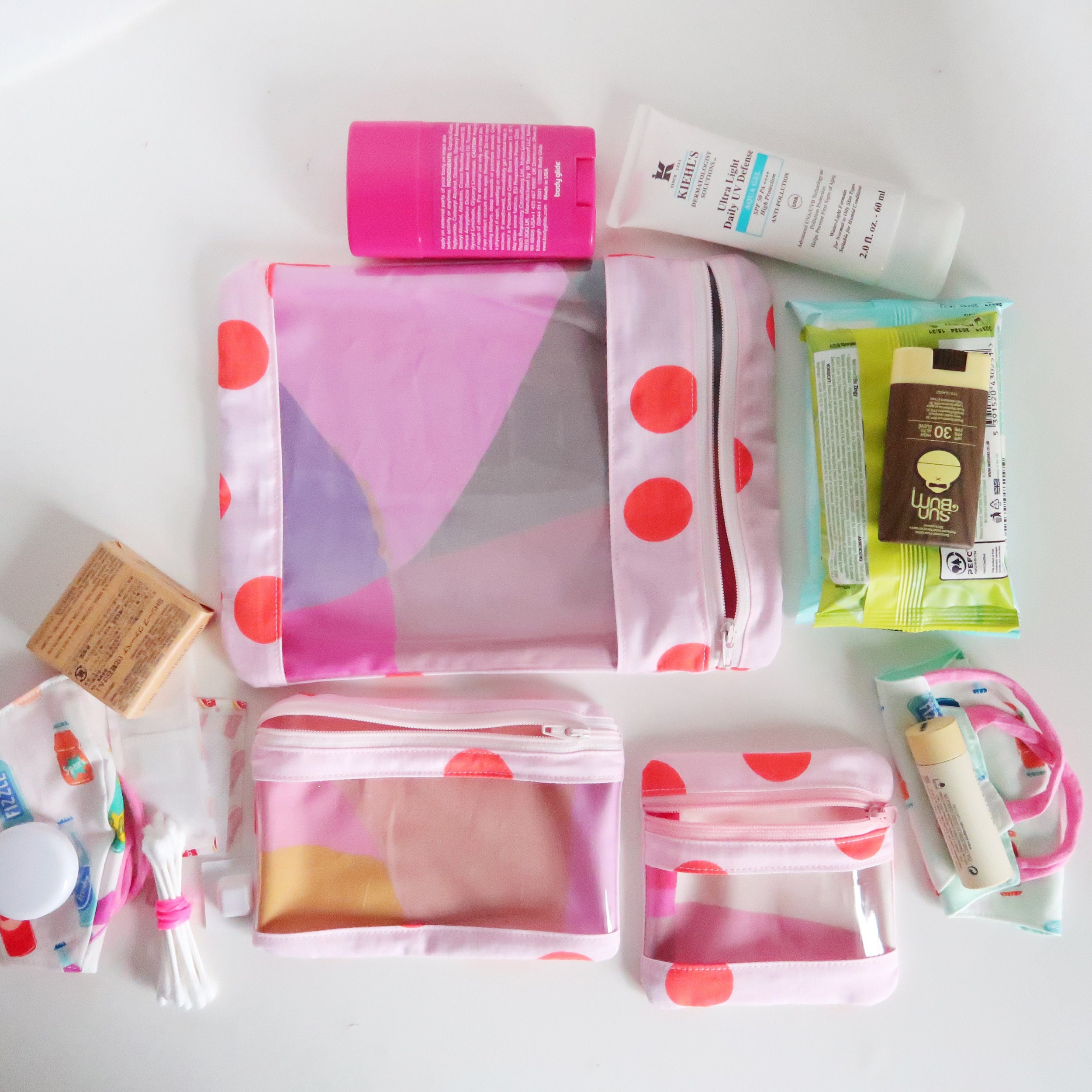 Sweet Travel Pouch Digital Sewing Pattern PDF Three | Etsy