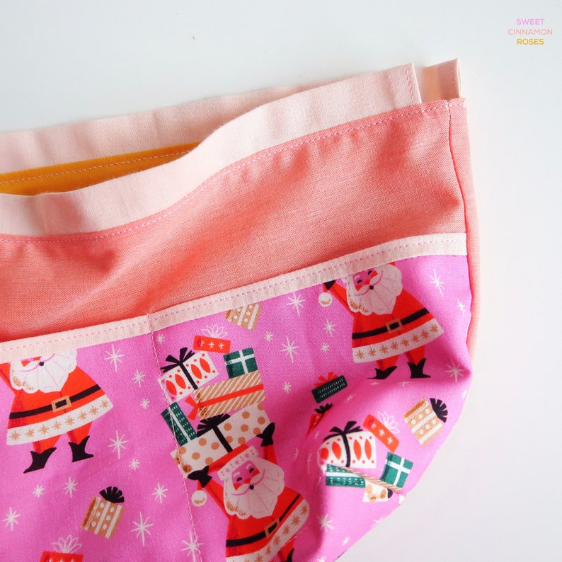 Christmas Wee Braw Bag - Digital Sewing Pattern (PDF), Two Sizes ...