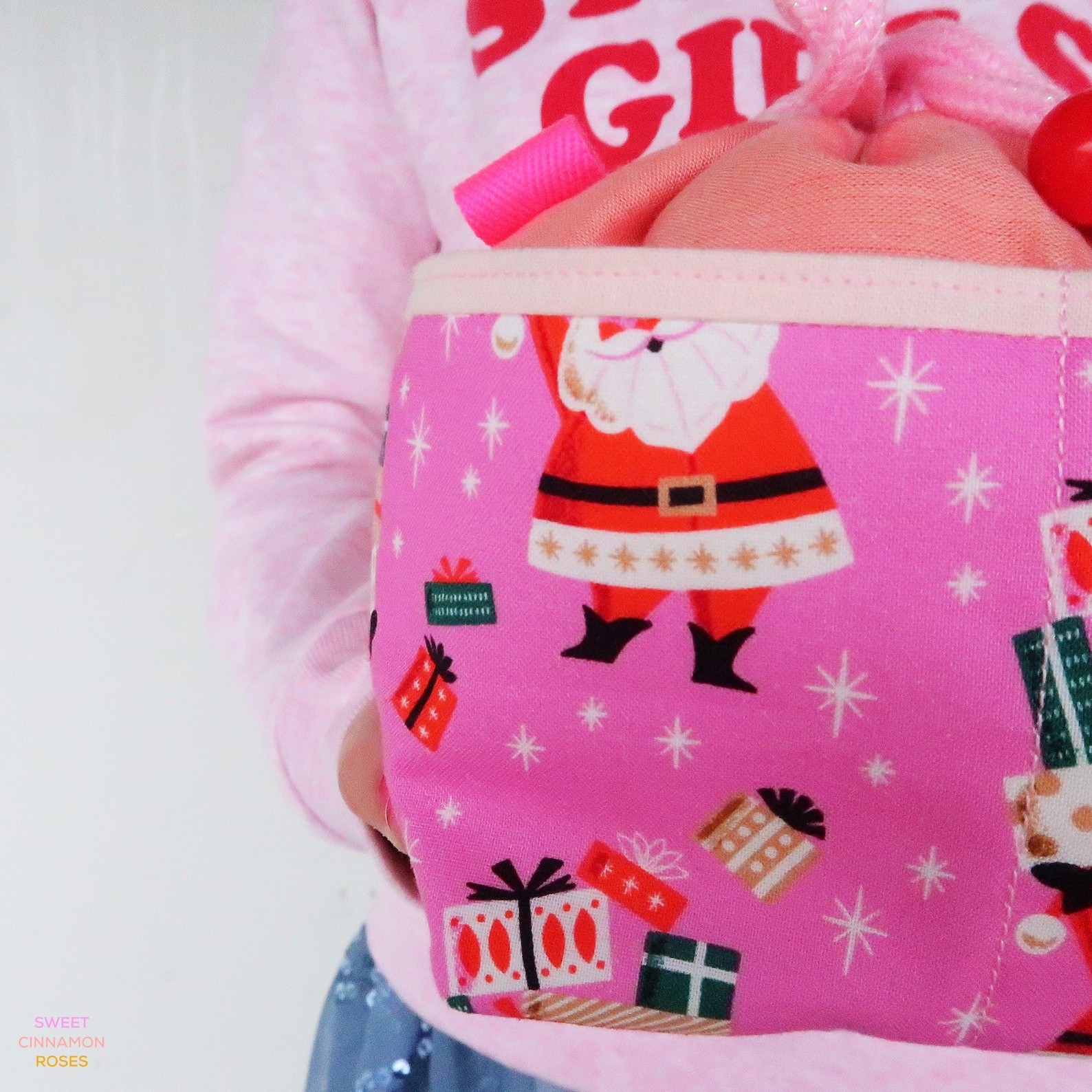Christmas Wee Braw Bag - Digital Sewing Pattern (PDF), Two Sizes ...