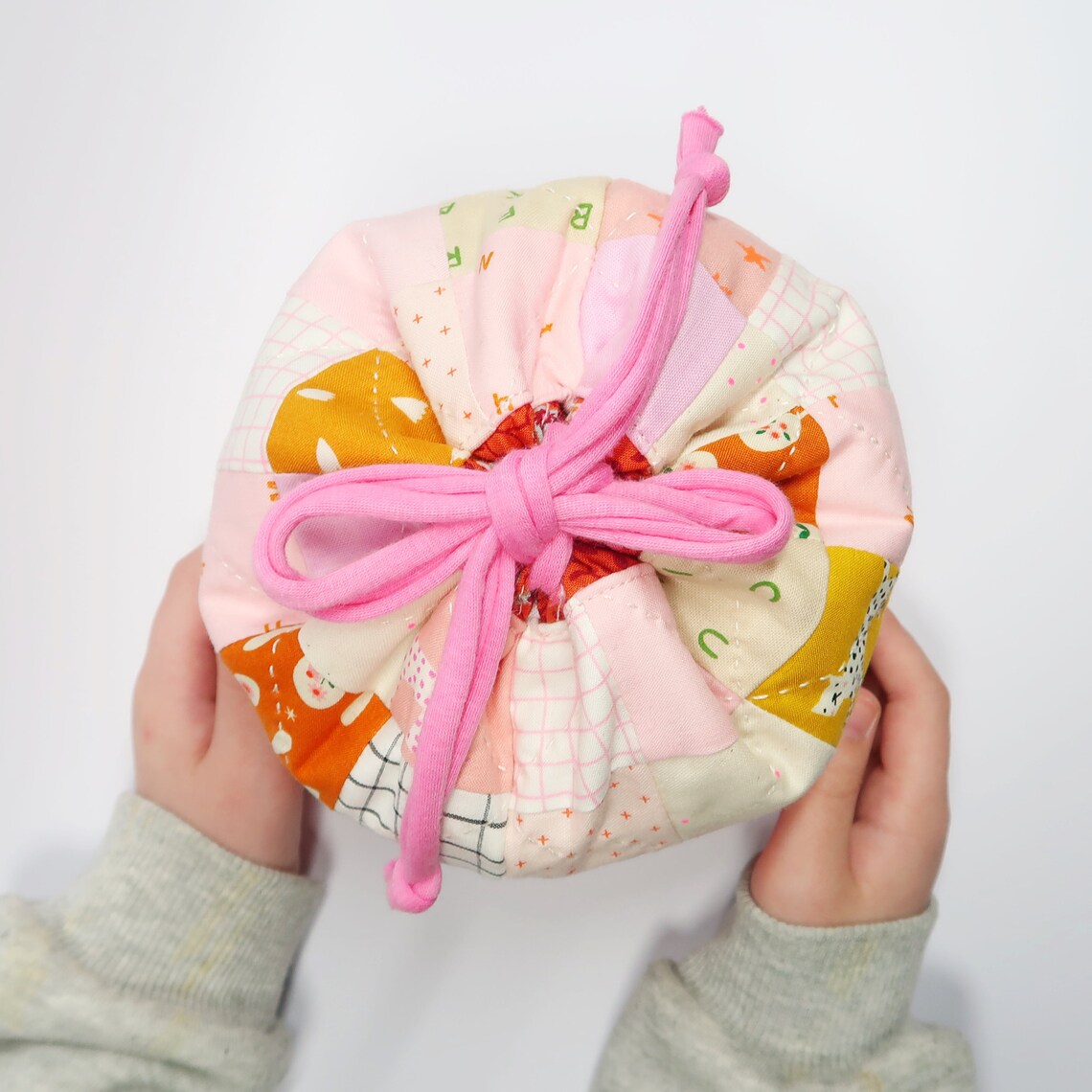 Kinchaku - Digital Sewing Pattern (PDF), Two Sizes and Styles, Quilted ...