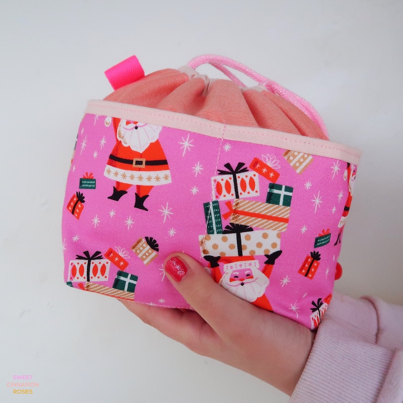 Christmas Wee Braw Bag - Digital Sewing Pattern (PDF), Two Sizes ...