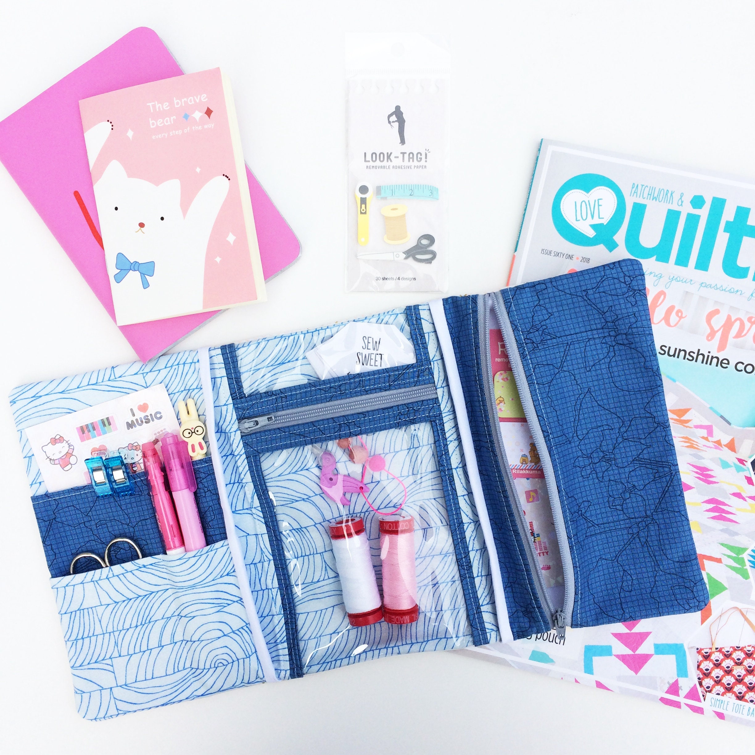 Wee Travel Pal Digital Sewing Pattern PDF Two Versions | Etsy UK