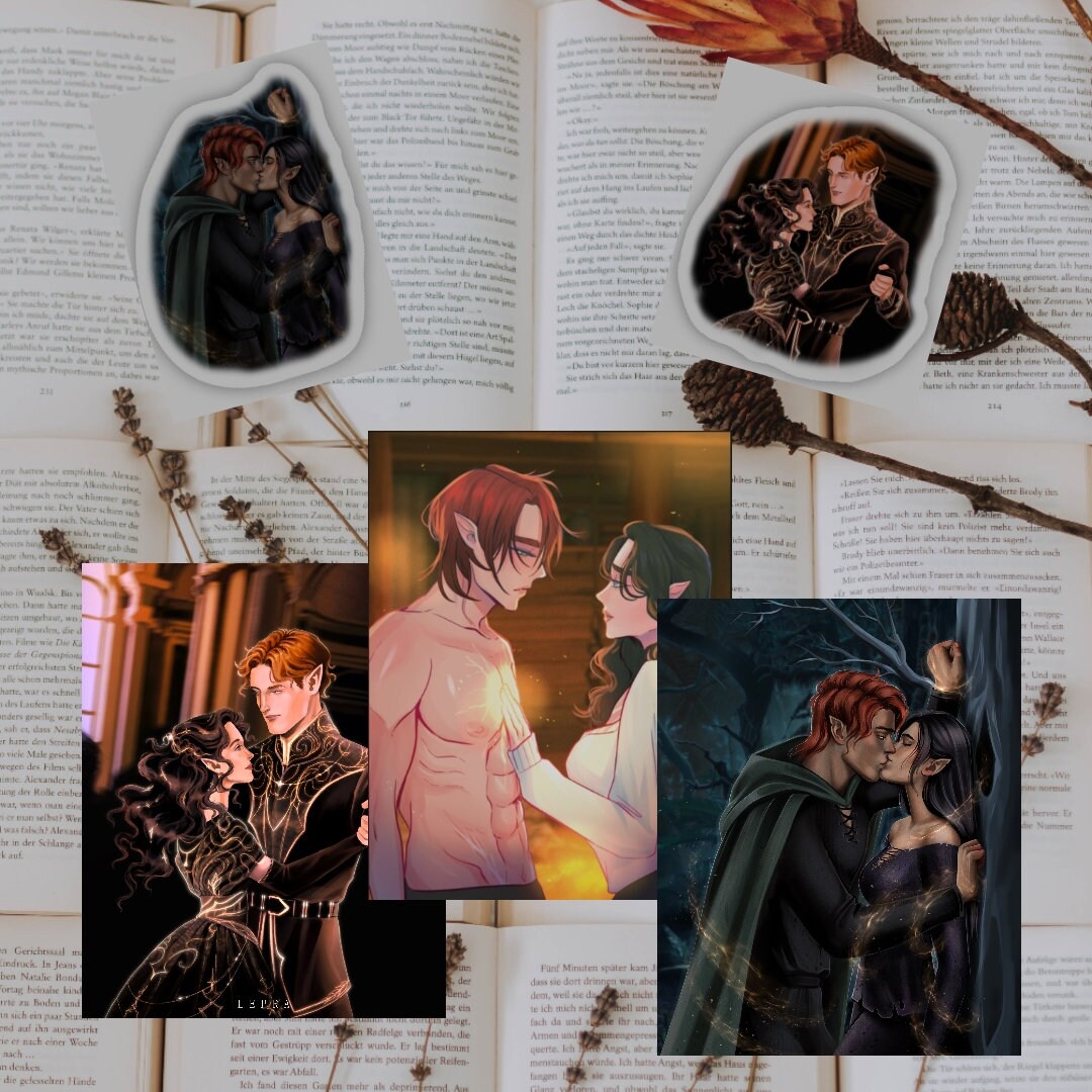 Art Prints & Stickers the Divine and the Cursed - Etsy UK